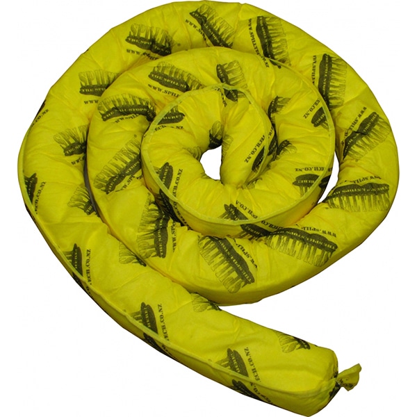 SpillTech® Chemical Absorbent Sock - 3m - pH7 - Neutralising Hazards