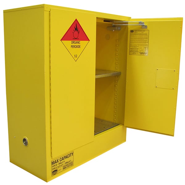 Organic Peroxide Cabinet - 100L Oversize - pH7 - Neutralising Hazards