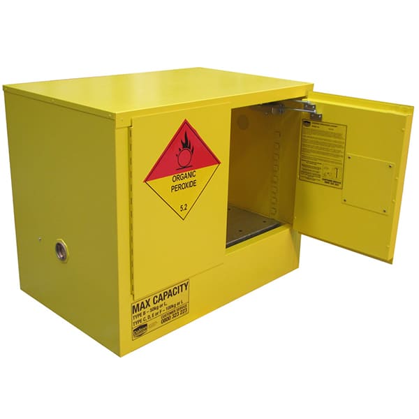Organic Peroxide Cabinet - 100L - pH7 - Neutralising Hazards