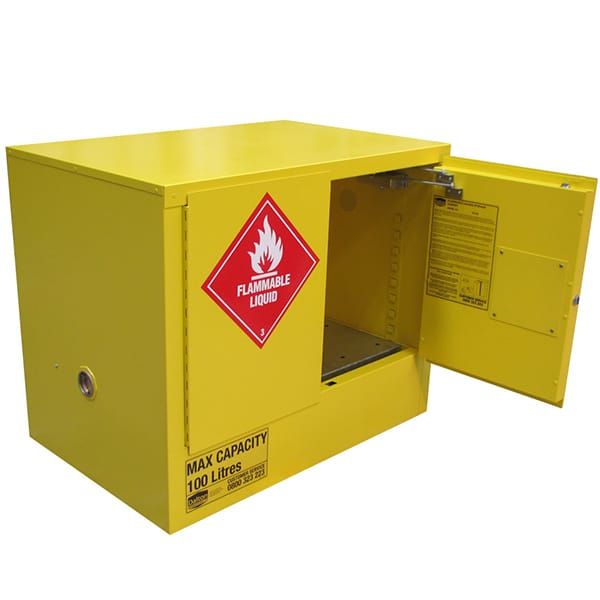 Flammable Liquid Storage Cabinet - 100L - pH7 - Neutralising Hazards