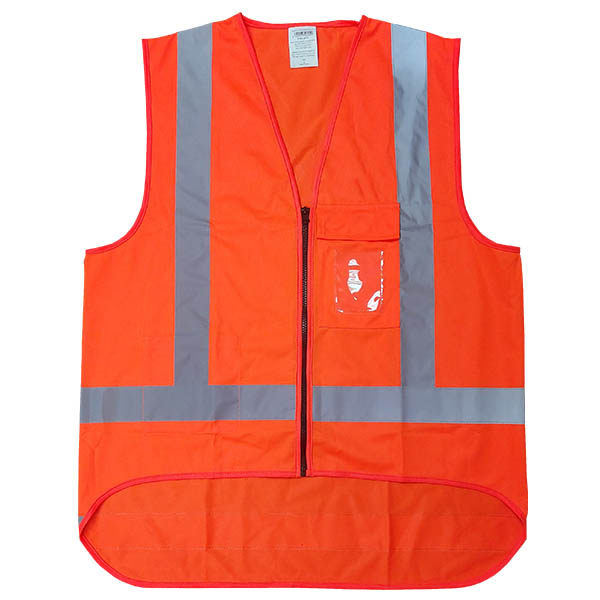 High Visibility TTMC Vests - Orange - X Back - pH7 - Neutralising Hazards