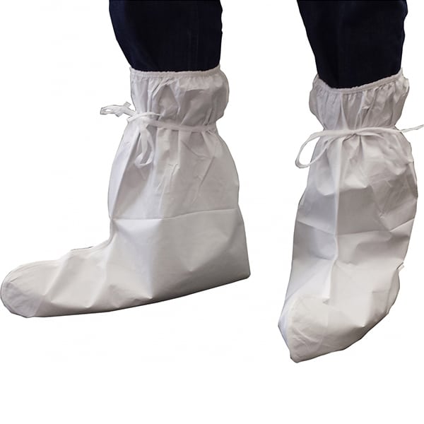 AlphaTec® Boot Cover - White - pH7 - Neutralising Hazards