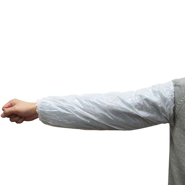 PE Sleeve Covers Extra Long - White - pH7 - Neutralising Hazards