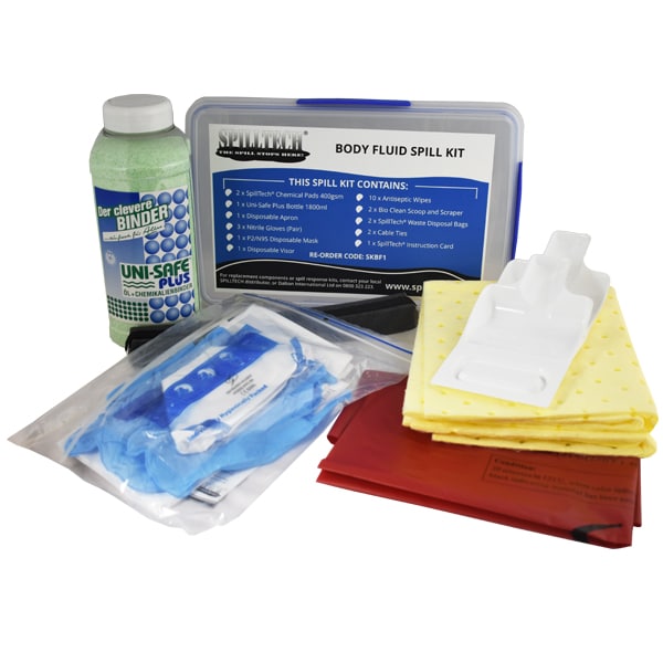 SpillTech® Body Fluid Spill Kit - 50L - pH7 - Neutralising Hazards