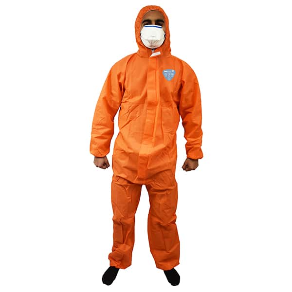 SureShield® SMS Coveralls - Orange - pH7 - Neutralising Hazards