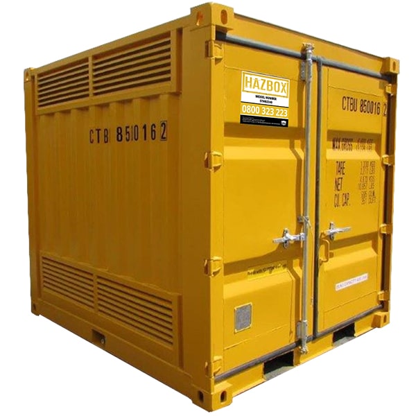 HazBox® Outdoor Hazardous Goods Storage Container - 8FT - pH7 ...