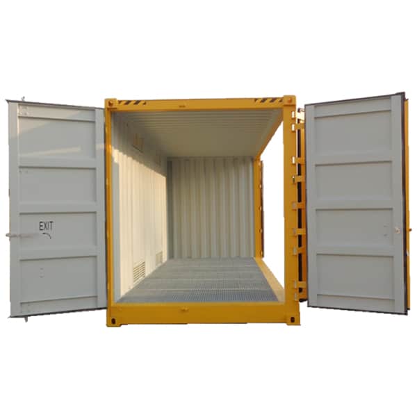 HazBox® Outdoor Hazardous Goods Storage Container - 20FT - pH7 ...
