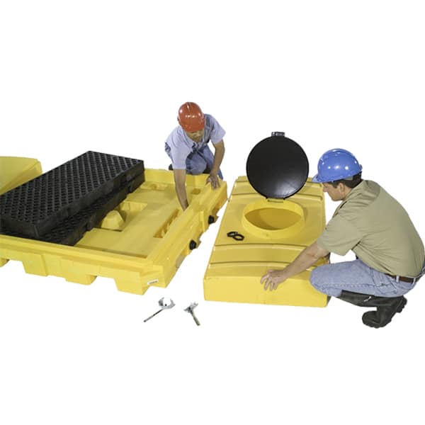 Ultra IBC Modular Pallet Bulkhead Fitting - pH7 - Neutralising Hazards