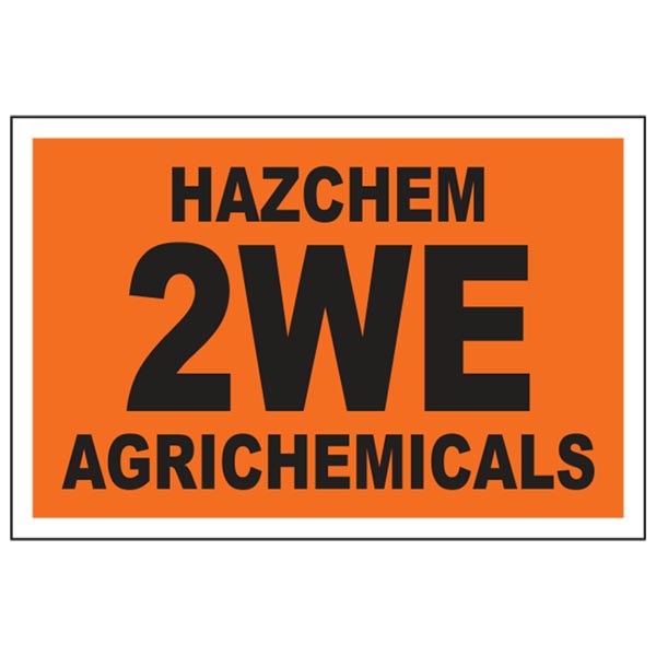 Agrichem Signage - 2WE Basic - pH7 - Neutralising Hazards