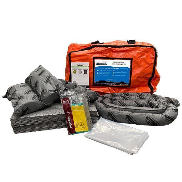 SpillTech® Universal Spill Kit - 50L - pH7 - Neutralising Hazards