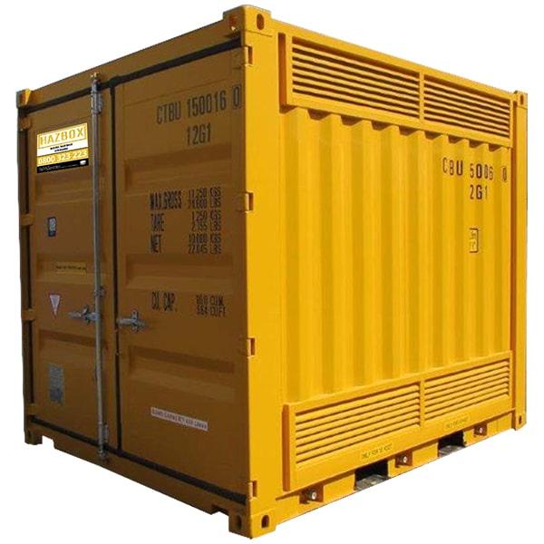 HazBox® Outdoor Hazardous Goods Storage Container - 10FT - pH7 ...