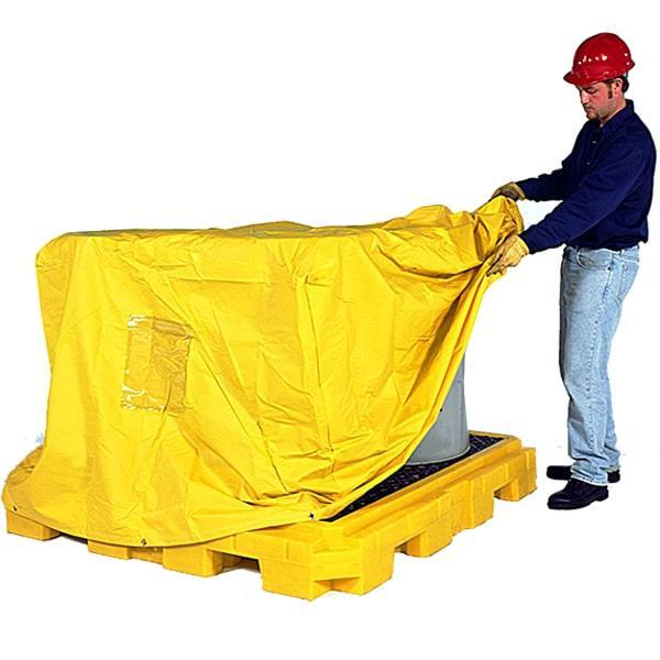 Ultra Pull Over Cover - 4 Drum Pallets - pH7 - Neutralising Hazards