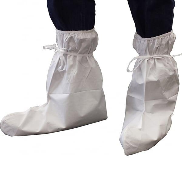 AlphaTec® Boot Cover - White - pH7 - Neutralising Hazards