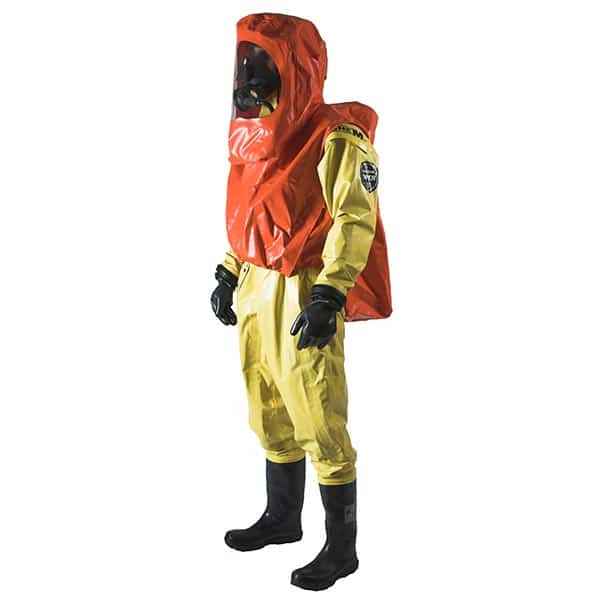 AlphaTec® SCBA Cover-V Gastight Suit - pH7 - Neutralising Hazards