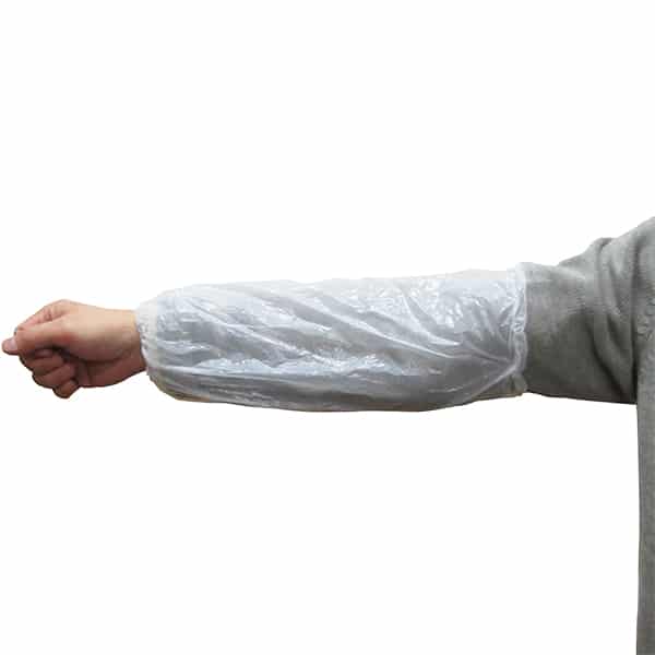 PE Sleeve Covers - White - pH7 - Neutralising Hazards