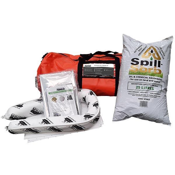 SpillTech® Oil Only Spill Kit with Spillsorb - 30L - pH7 - Neutralising ...