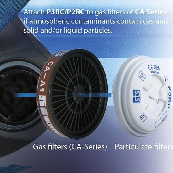 Clip On P3 Pre-Filter (P3RC) - pH7 - Neutralising Hazards