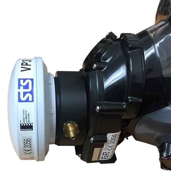 Fit Test Adapter for Sync01VP3 - pH7 - Neutralising Hazards