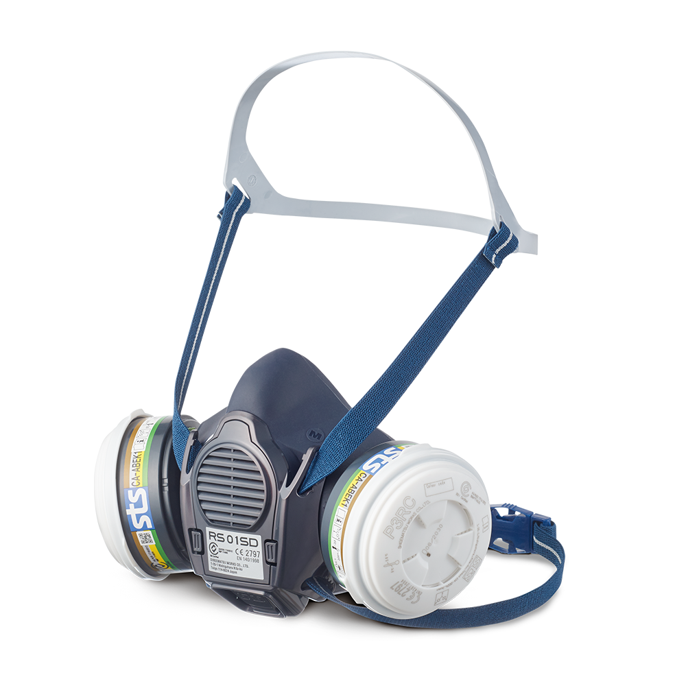 RS01SD - Premium Silicone Half Mask - pH7 - Neutralising Hazards