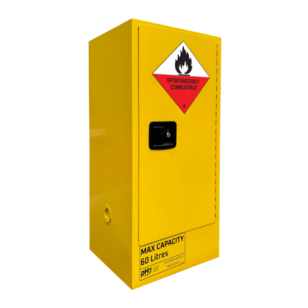 Class 4 Dangerous Goods Cabinet - 60L - pH7 - Neutralising Hazards