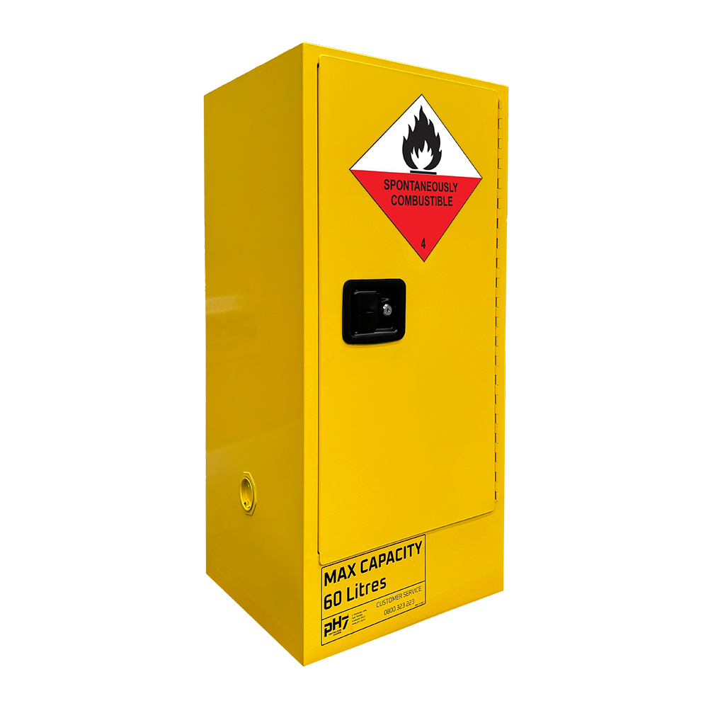 Class 4 Dangerous Goods Cabinet - 60L - pH7 - Neutralising Hazards