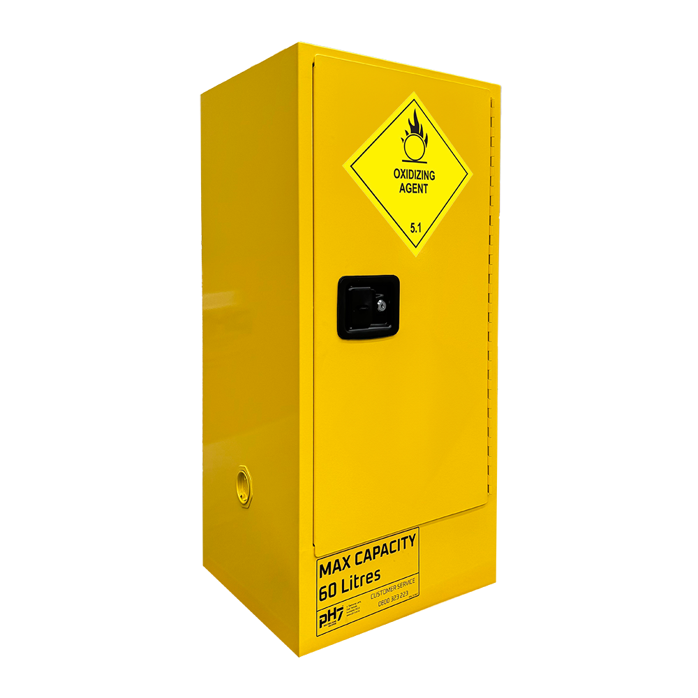 Oxidizing Agent Cabinet - 60L - pH7 - Neutralising Hazards