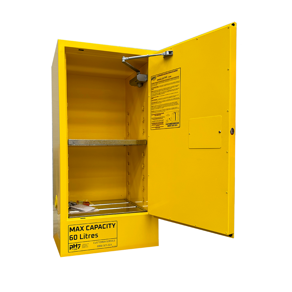 Class 4 Dangerous Goods Cabinet - 60L - pH7 - Neutralising Hazards