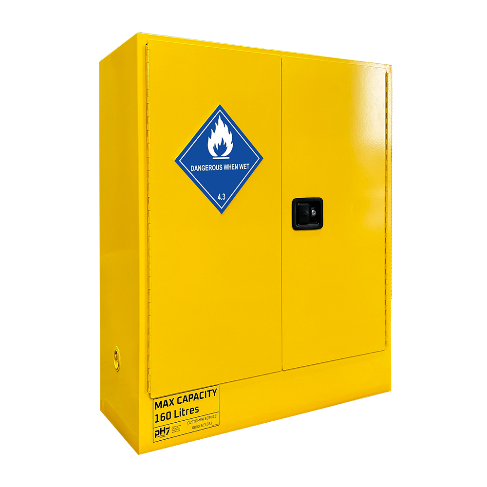 Class 4 Dangerous Goods Cabinet - 160L - pH7 - Neutralising Hazards