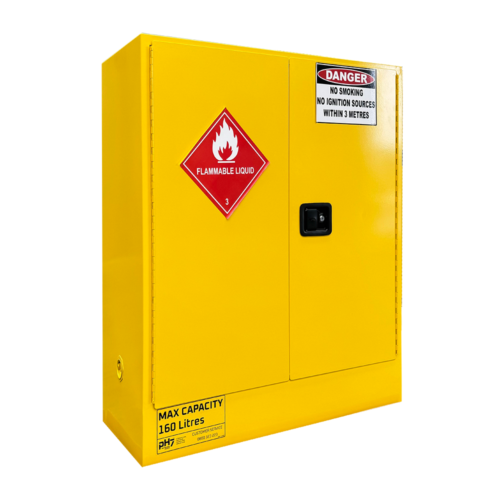 Flammable Liquid Storage Cabinet - 160L - pH7 - Neutralising Hazards