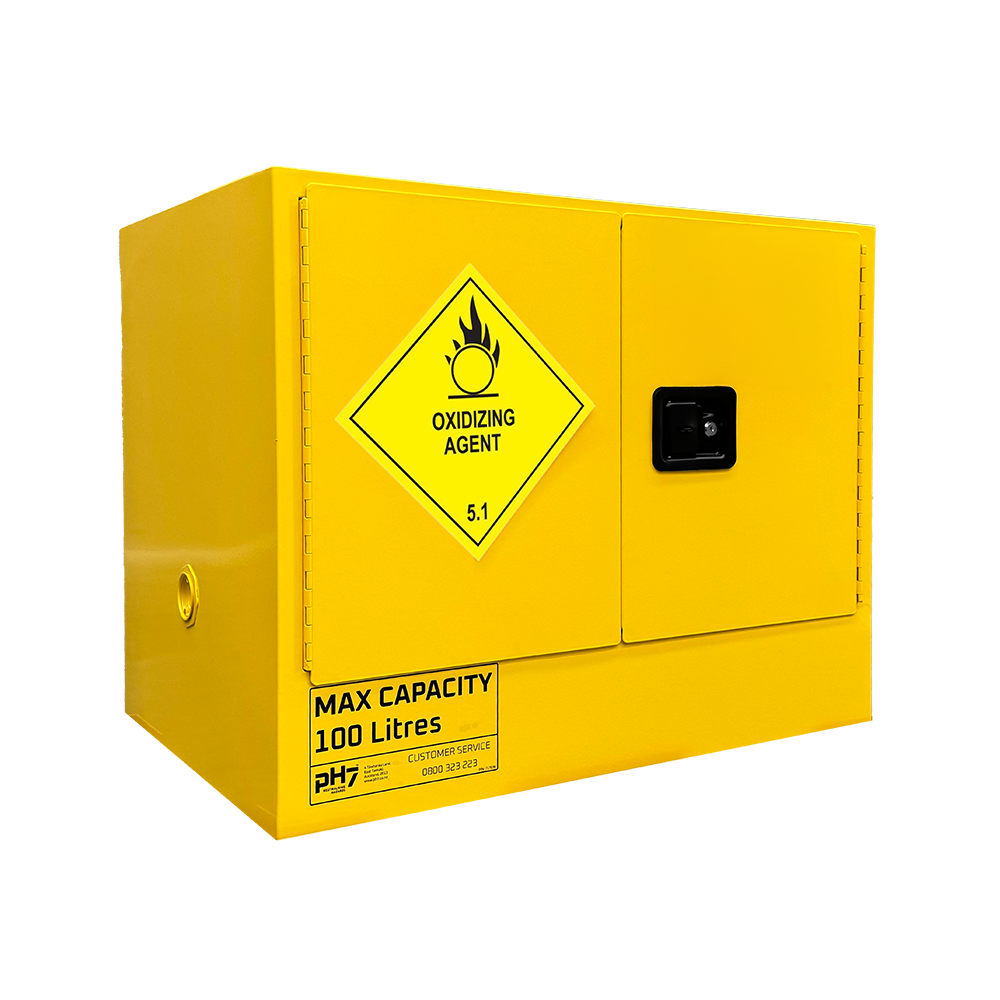 Oxidizing Agent Cabinet - 100L - pH7 - Neutralising Hazards