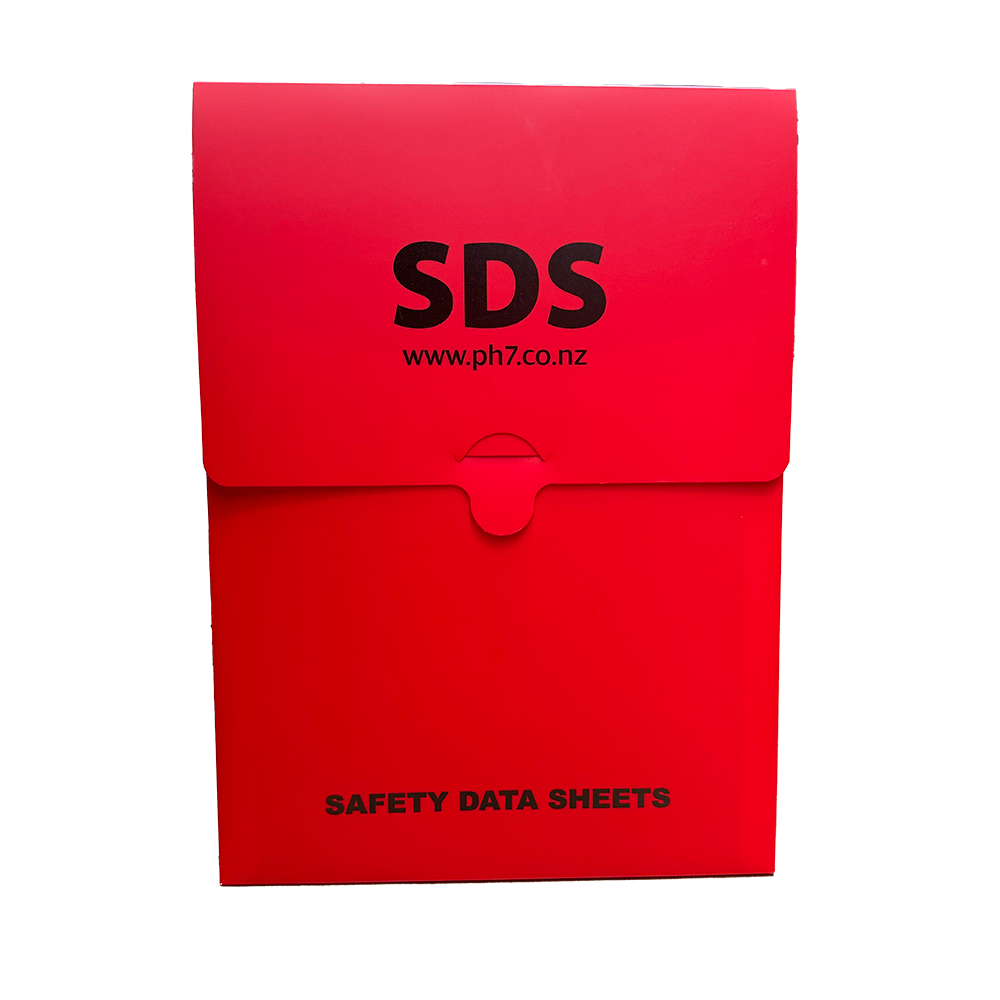 SDS Soft Pouch - Red - pH7 - Neutralising Hazards