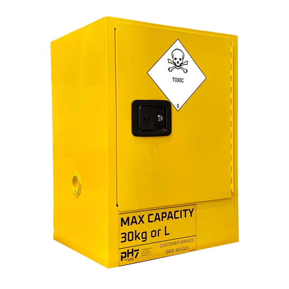 Toxic Storage Cabinets - 30L - pH7 - Neutralising Hazards