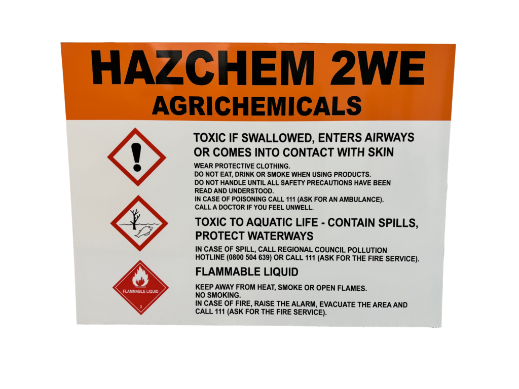 Agrichem Signage - 2WE Detailed - pH7 - Neutralising Hazards