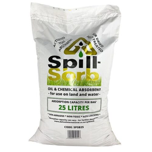 Spill-Sorb® 25L Oil & Chemical Absorbent Peat - pH7 - Neutralising Hazards