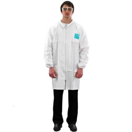 AlphaTec Lab Coat - White - pH7 - Neutralising Hazards
