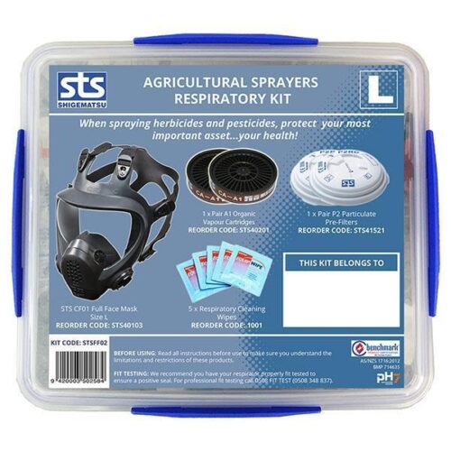 STS Full Face Mask (CF01) - Spraying Respiratory Starter Kit - pH7 ...
