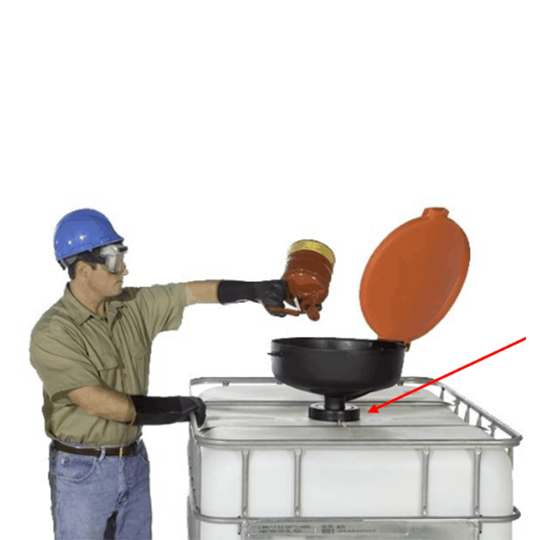 IBC Tank Funnel Adaptor - pH7 - Neutralising Hazards